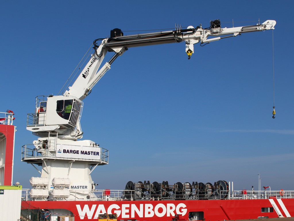 Barge Master's Motion Compensated Crane Gets Its Feet Wet | Offshore Wind