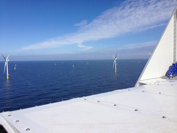 Photo of the Day: View from Eneco Luchterduinen Turbine | Offshore Wind