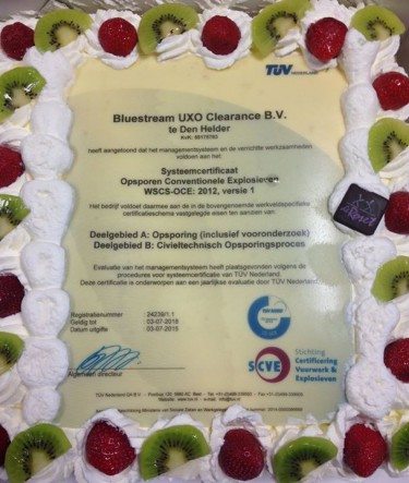 Bluestream Offshore Gets Dutch UXO Certification | Offshore Wind