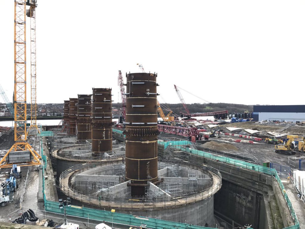 Gravity Based Foundations for Blyth Demo Taking Shape | Offshore Wind