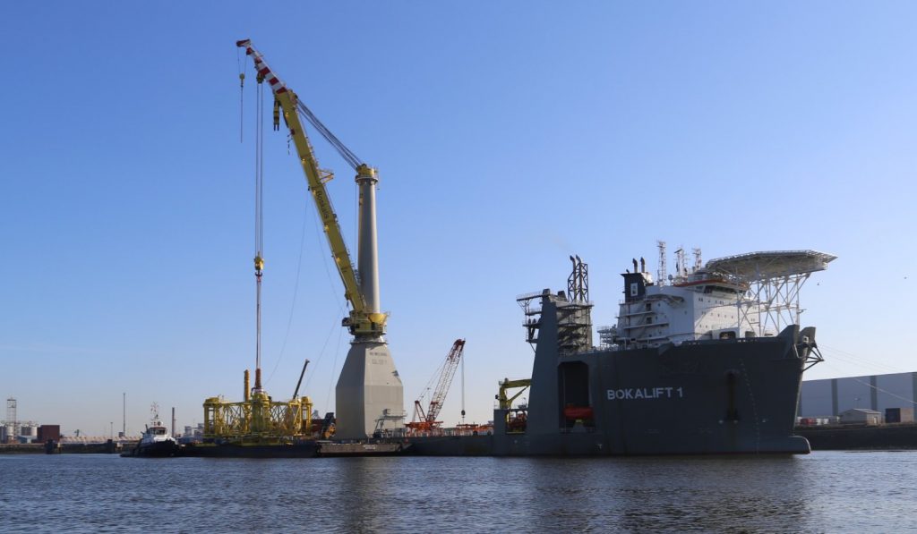 Bokalift 1 Starts Installing East Anglia ONE Pin Piles | Offshore Wind