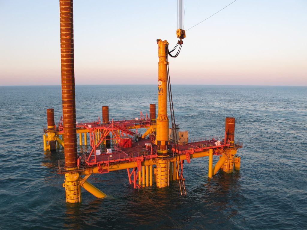 BorWin3 Jacket Assumes Position | Offshore Wind