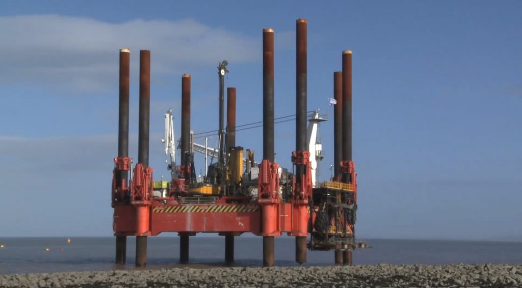 WaveWalker 1 Walkin' Down the Beach (Video) | Offshore Wind