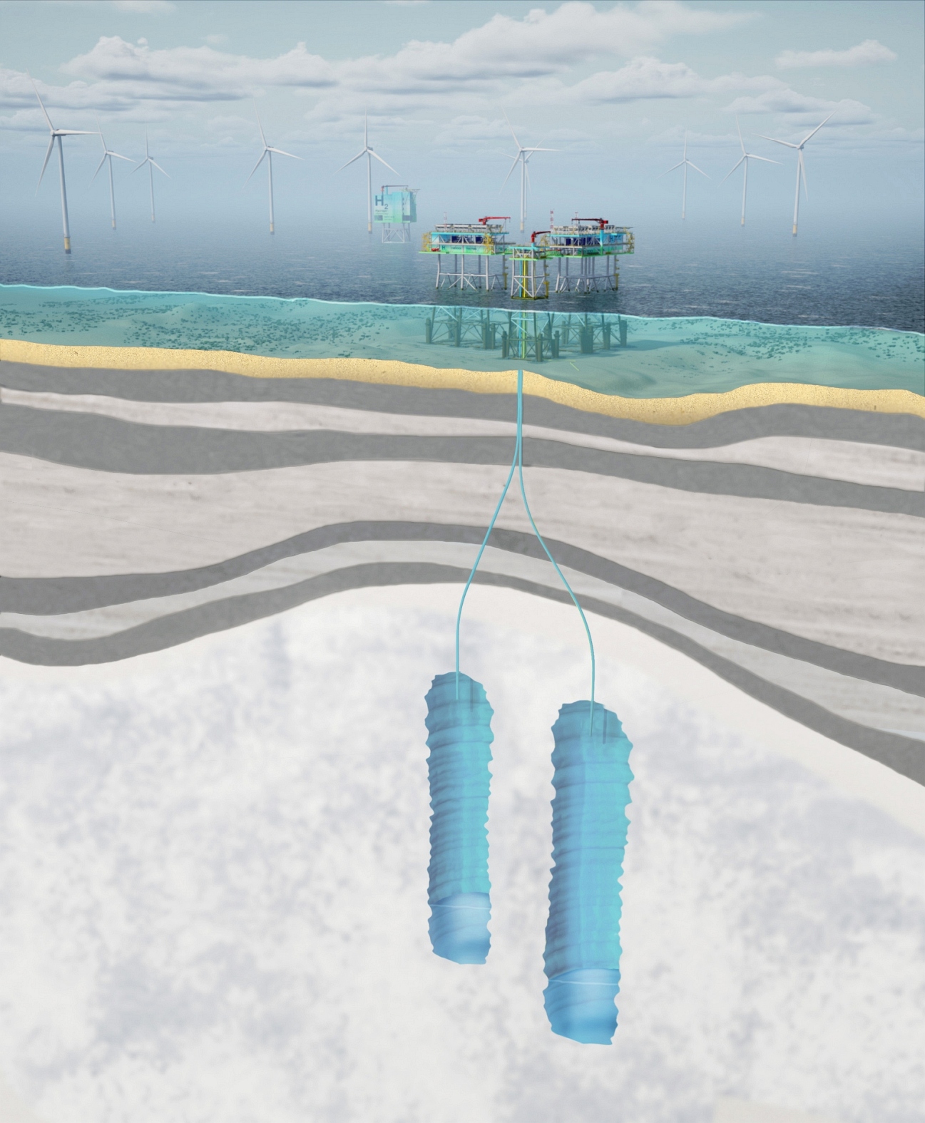 World's First Offshore Hydrogen Storage Concept Unveiled | Offshore Wind