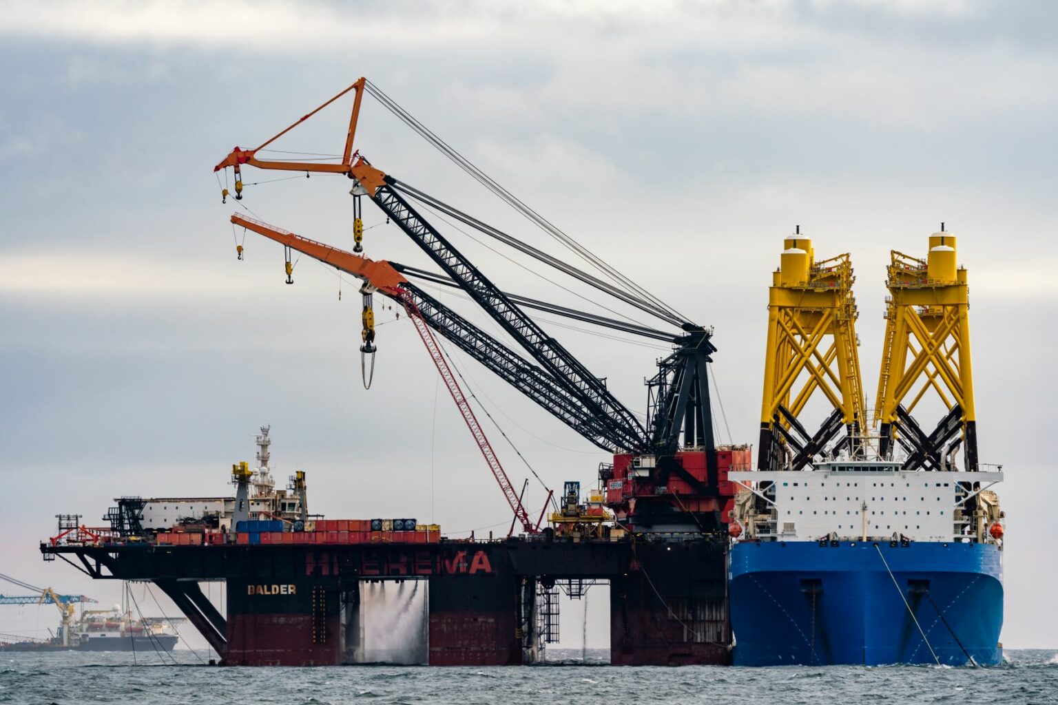 Heerema's Balder Takes Over Pile Installation at Neart na Gaoithe ...