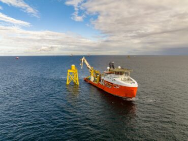 Thialf Deployed for Jacket Installation at Neart na Gaoithe as ...