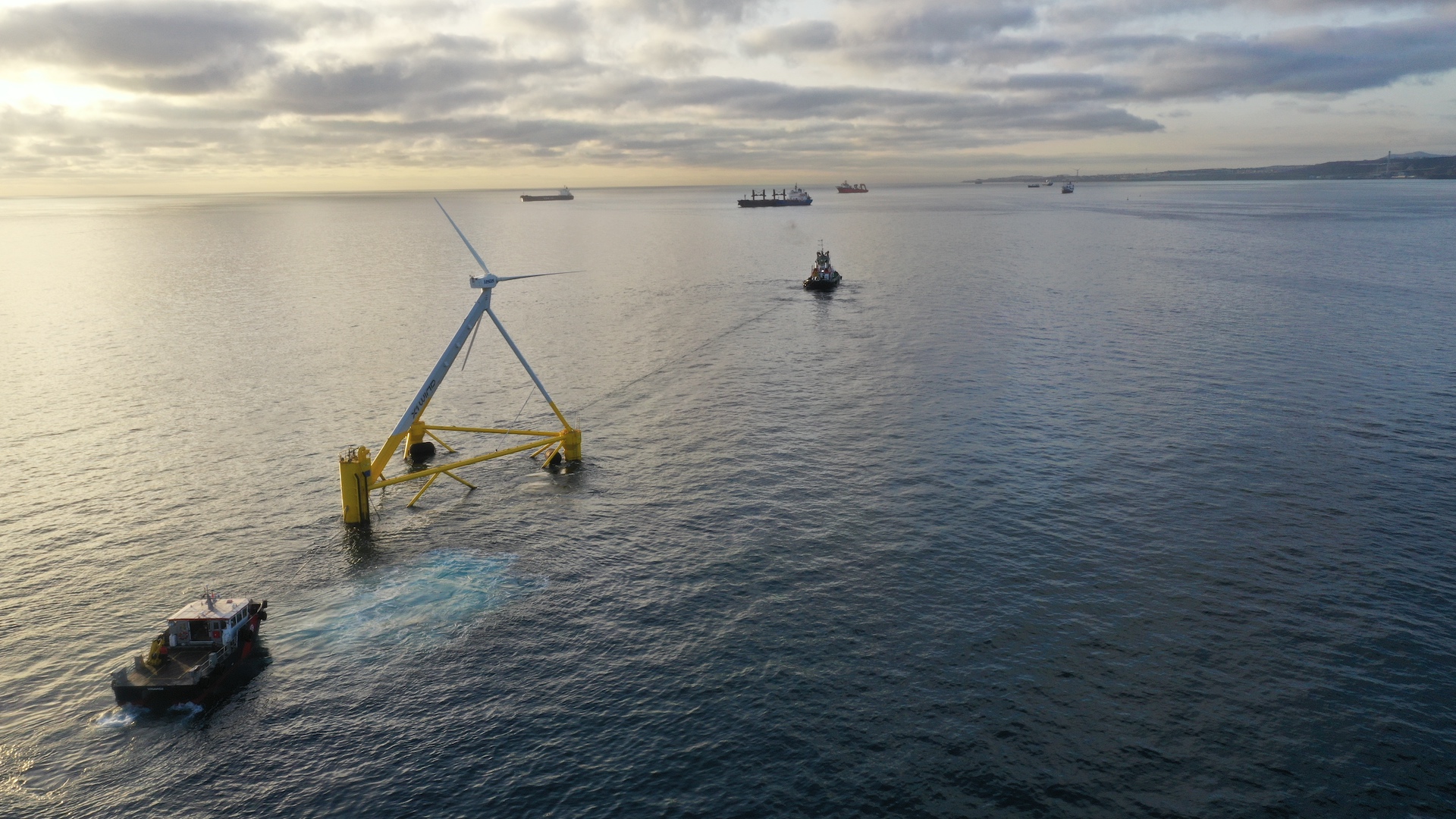 X1 Wind Installs Downwind Floating Prototype | Offshore Wind X1 Wind Installs Downwind Floating Prototype | Offshore Wind