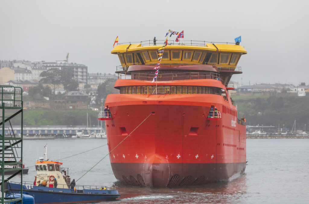 Gondan Shipyard Launches Another Hydrogen-Ready CSOV | Offshore Wind