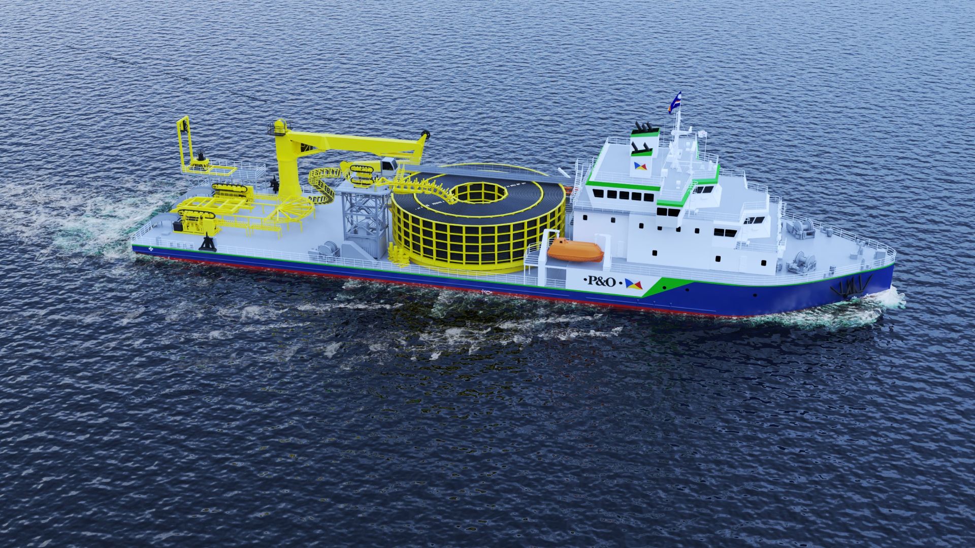 P&O Maritime Logistics Unveils Zero-Emission Vessel for Offshore Wind ...