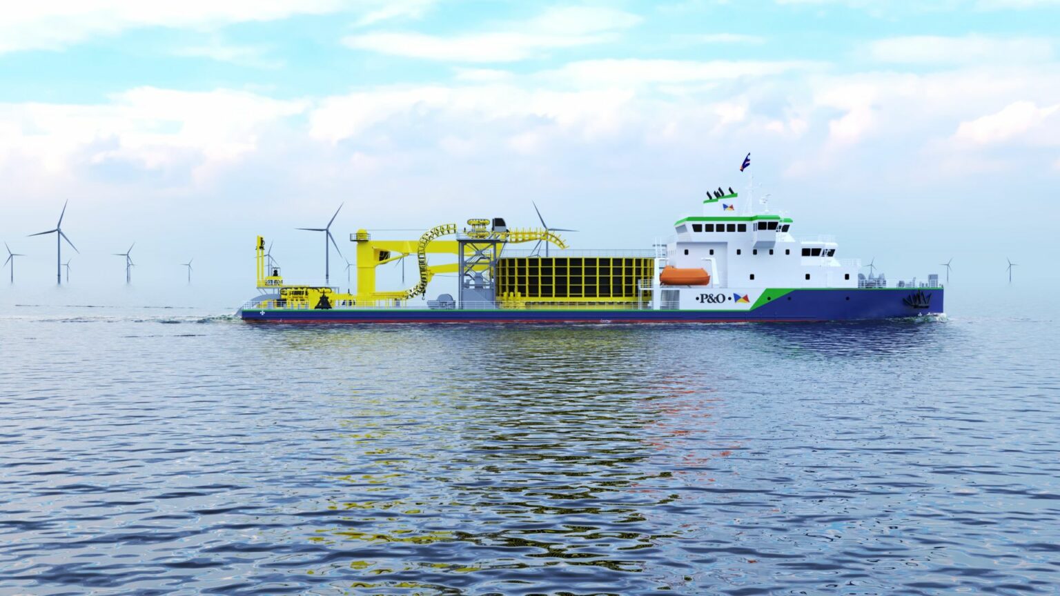 P&O Maritime Logistics Unveils Zero-Emission Vessel for Offshore Wind ...