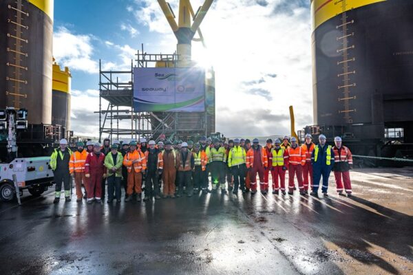 Jacket Hardware for Deepest Fixed-Bottom Wind Farm Starts Arriving in ...