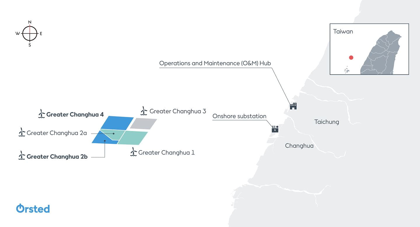 Ørsted to Start Building Its Two New Offshore Wind Farms in Taiwan ...