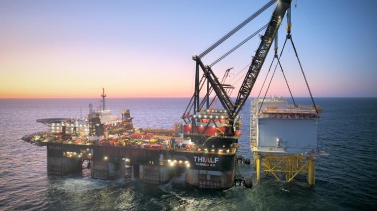 World's First Unmanned Offshore Substation Stands at Dogger Bank ...