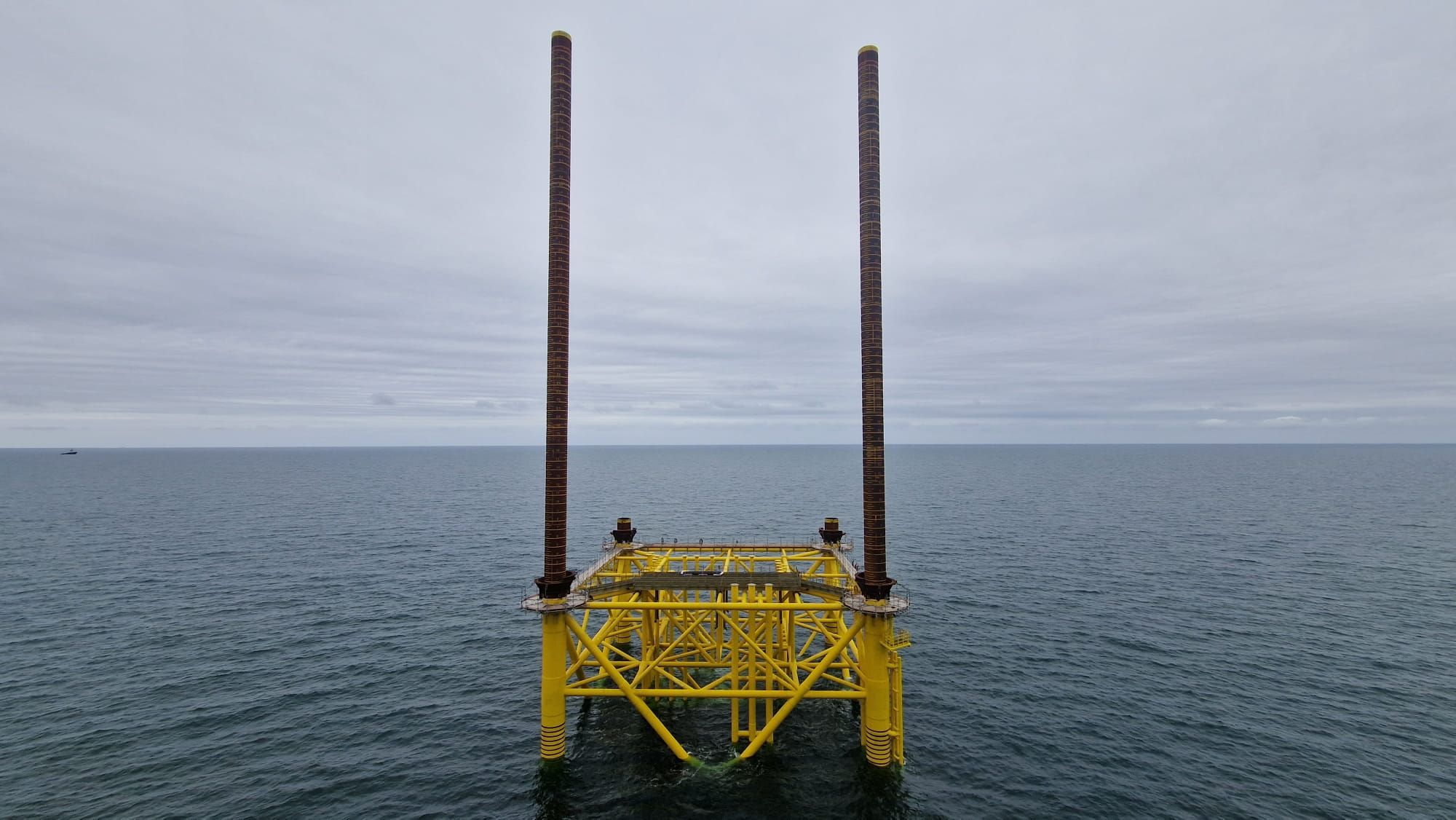 Dogger Bank B Offshore Substation Jacket Stands | Offshore Wind