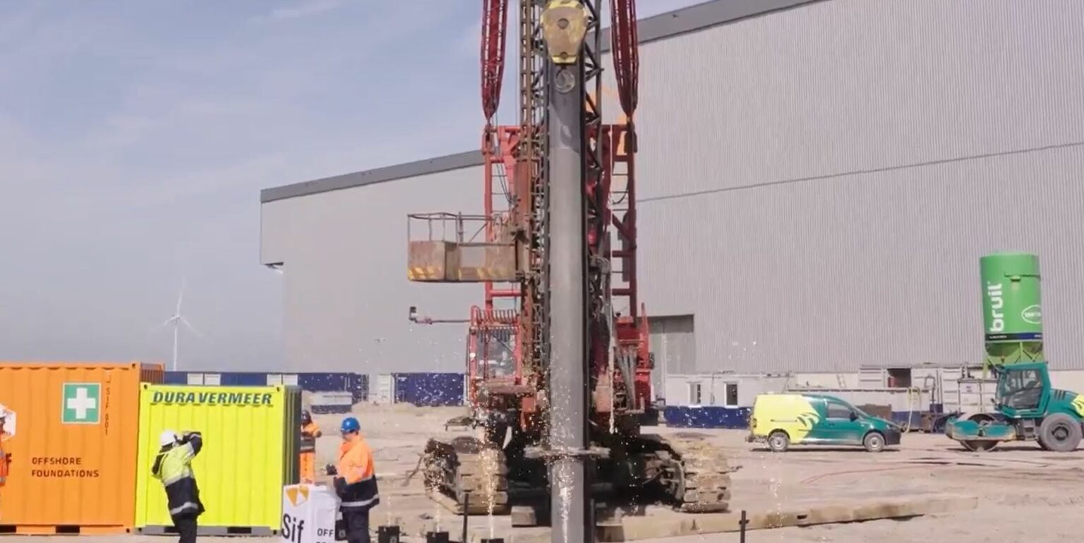 Construction Begins on World's Largest Monopile Factory | Offshore Wind