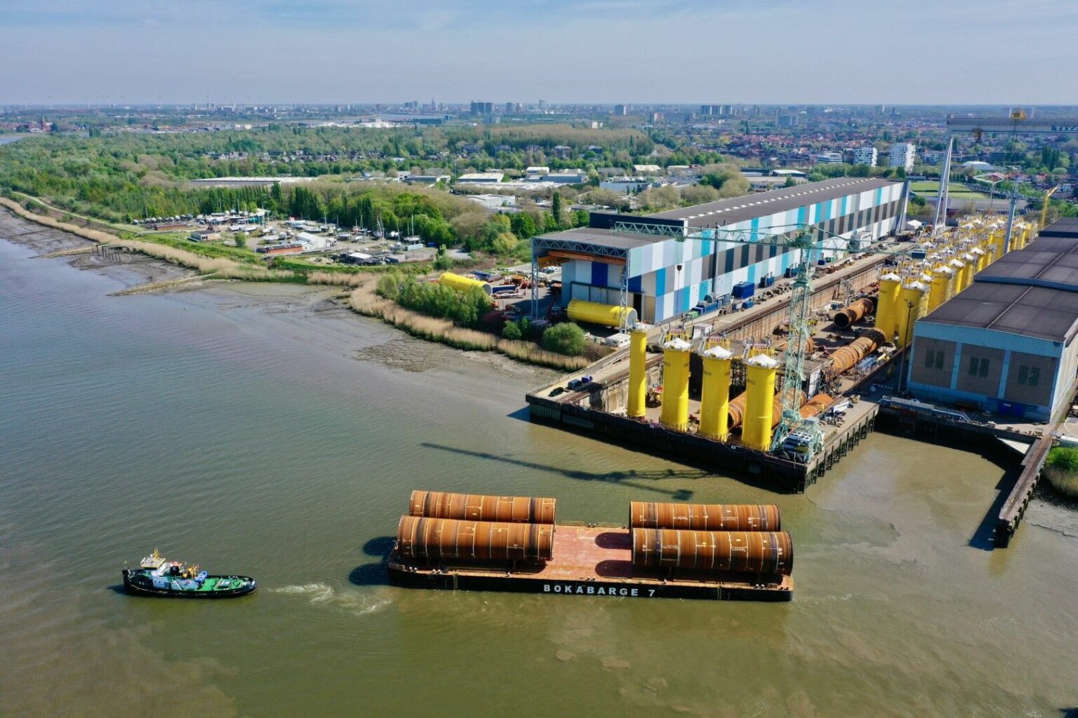 Smulders Puts Together First Beatrice Jacket | Offshore Wind