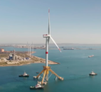 First Provence Grand Large Floating Wind Turbine Stands Offshore France ...