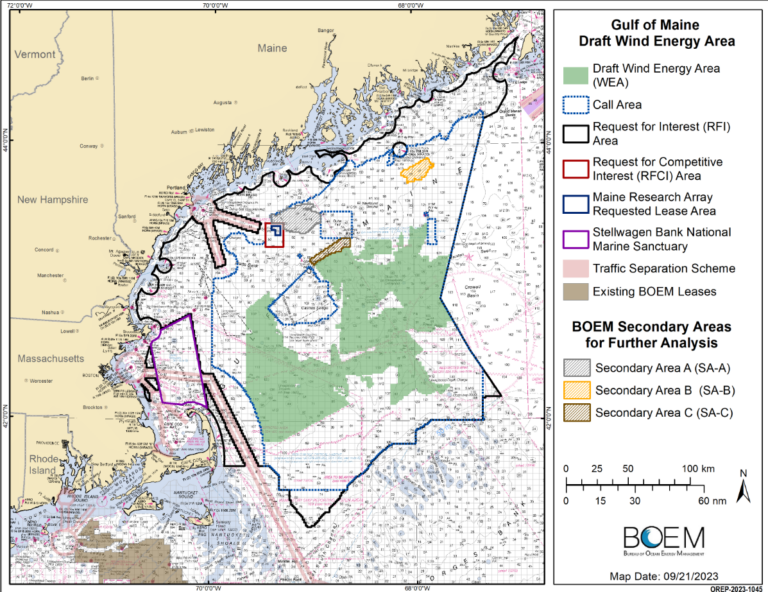 US Advances Offshore Wind Plans in Gulf of Maine | Offshore Wind