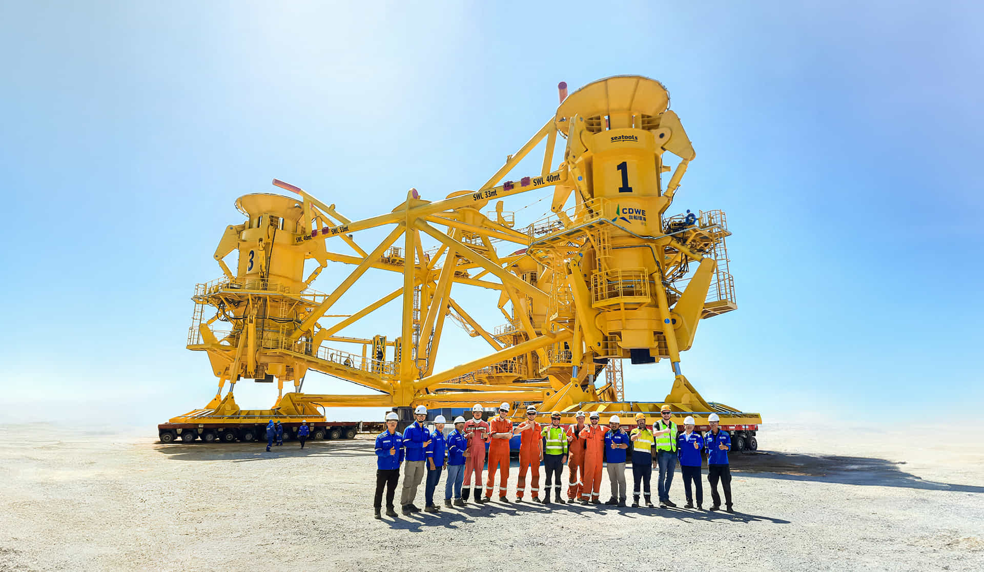 TWD, Seatools Outfit Green Jade for Hai Long Piling Work | Offshore Wind