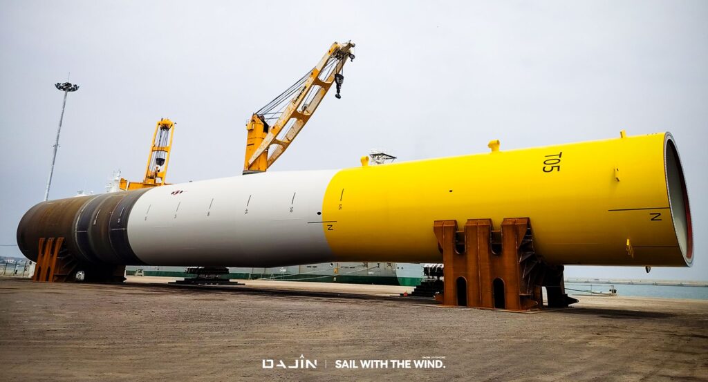 Dajin Rolls Out First TP-Less Monopile for Denmark’s Largest Offshore ...