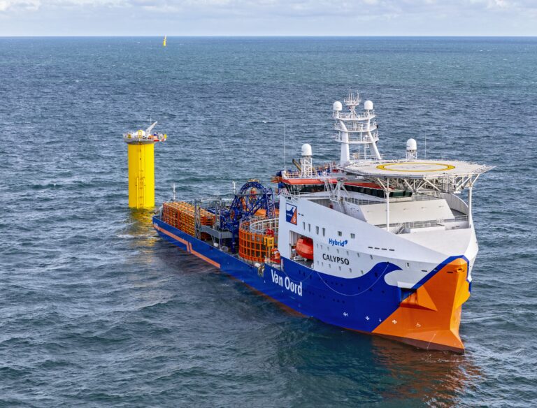 Van Oord’s New, Hybrid Vessel Starts Installing Cables at Sofia ...