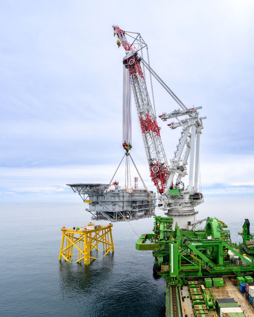 DEME Installs First Coastal Virginia Offshore Substation in US ...