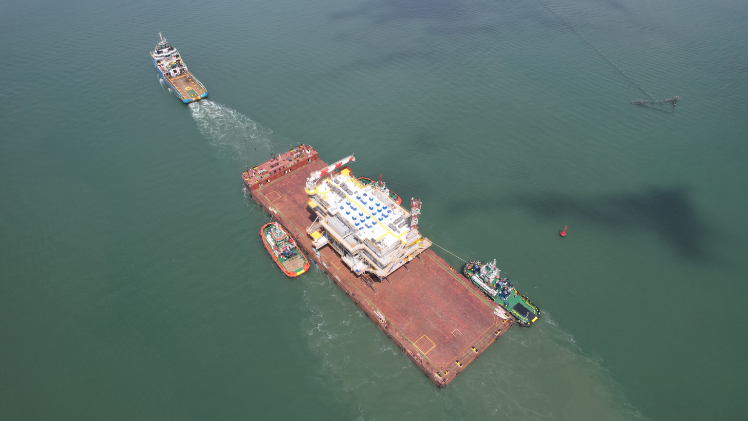 Second Hai Long Offshore Substation Starts Journey to Project Site ...