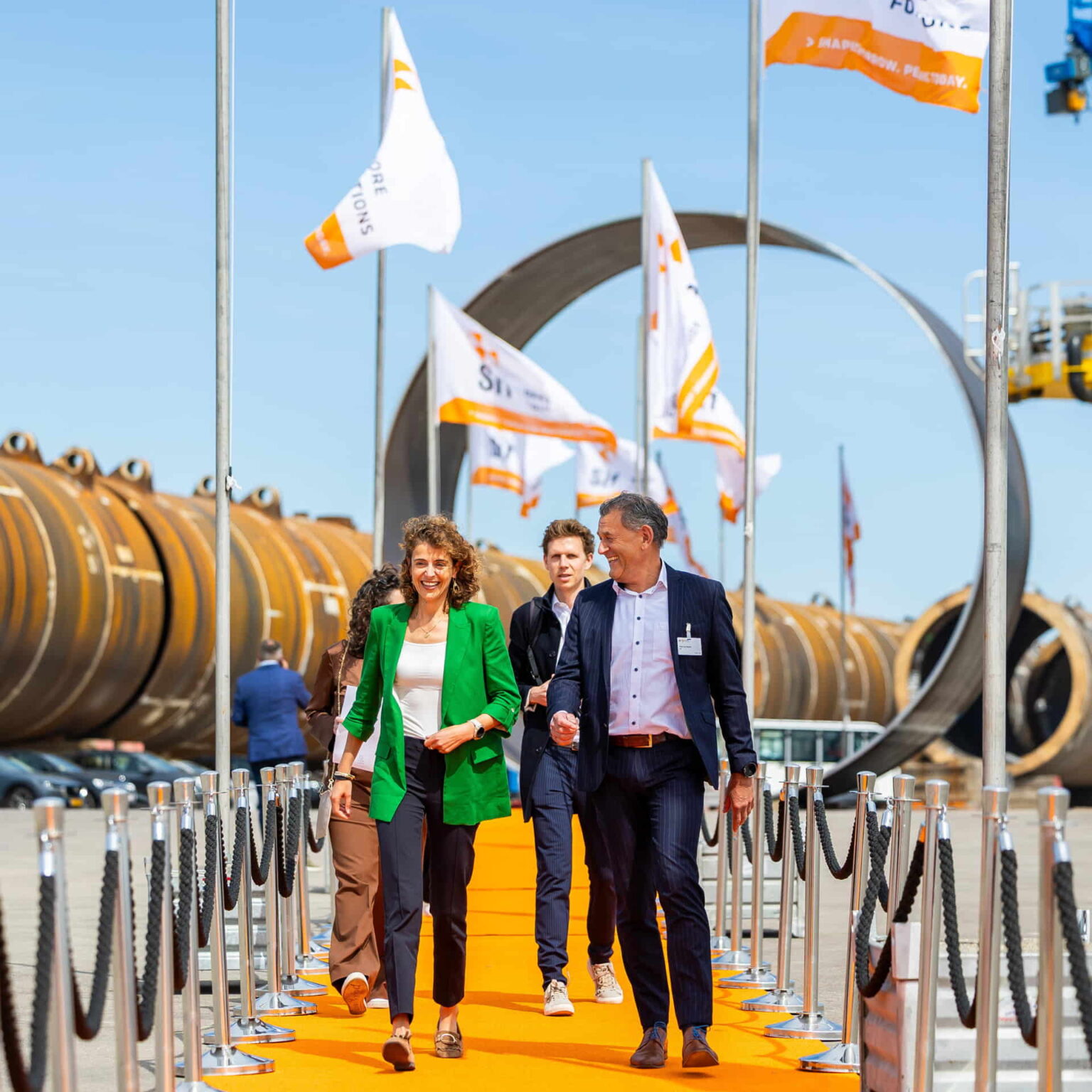 Sif Officially Opens Monopile Mega-Factory, New Facility Already Rolled ...