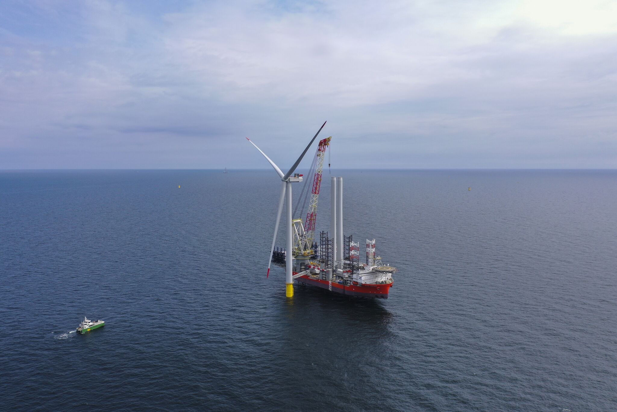 First Turbine Up at 1.2 GW Baltic Power Offshore Wind Farm in Poland ...