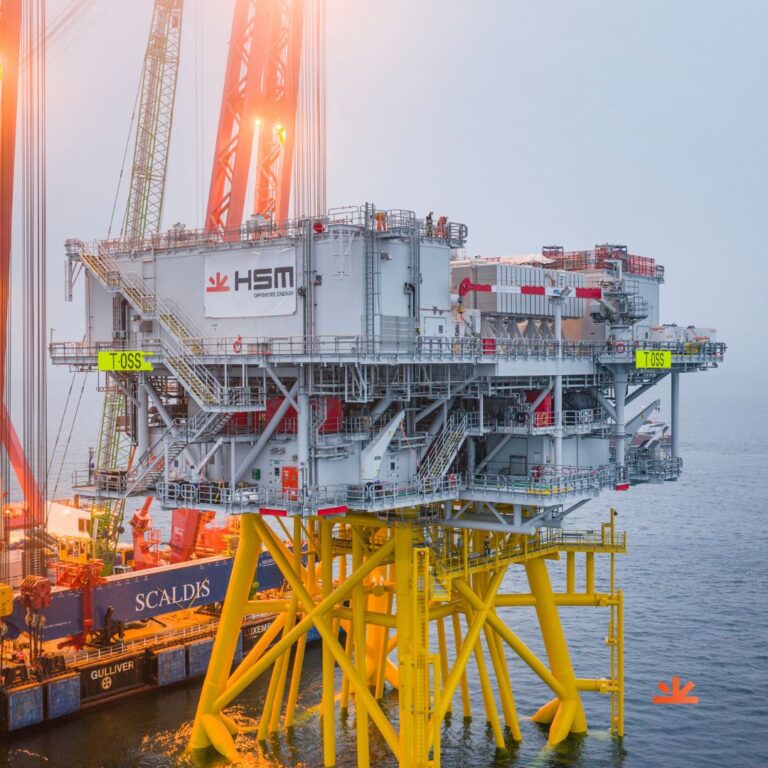Substation Installed at Denmark's Largest Offshore Wind Farm | Offshore ...