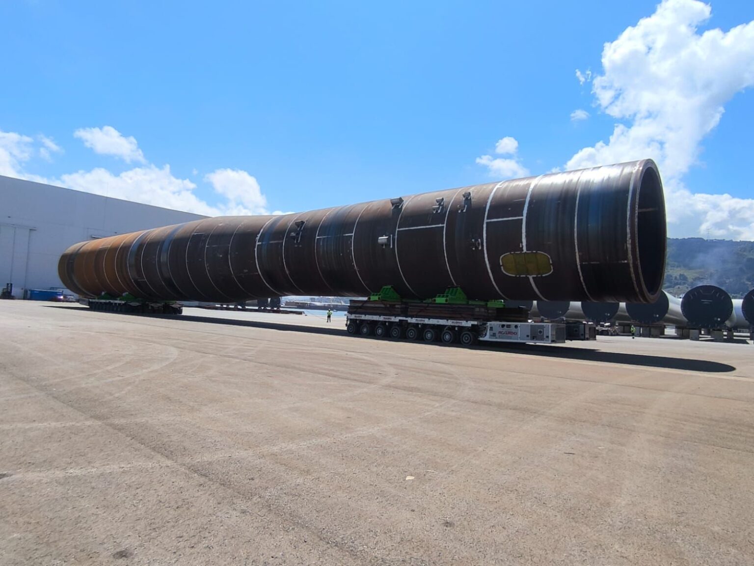 Haizea Rolls Out First Monopile for Ørsted’s Hornsea 3 Offshore Wind ...