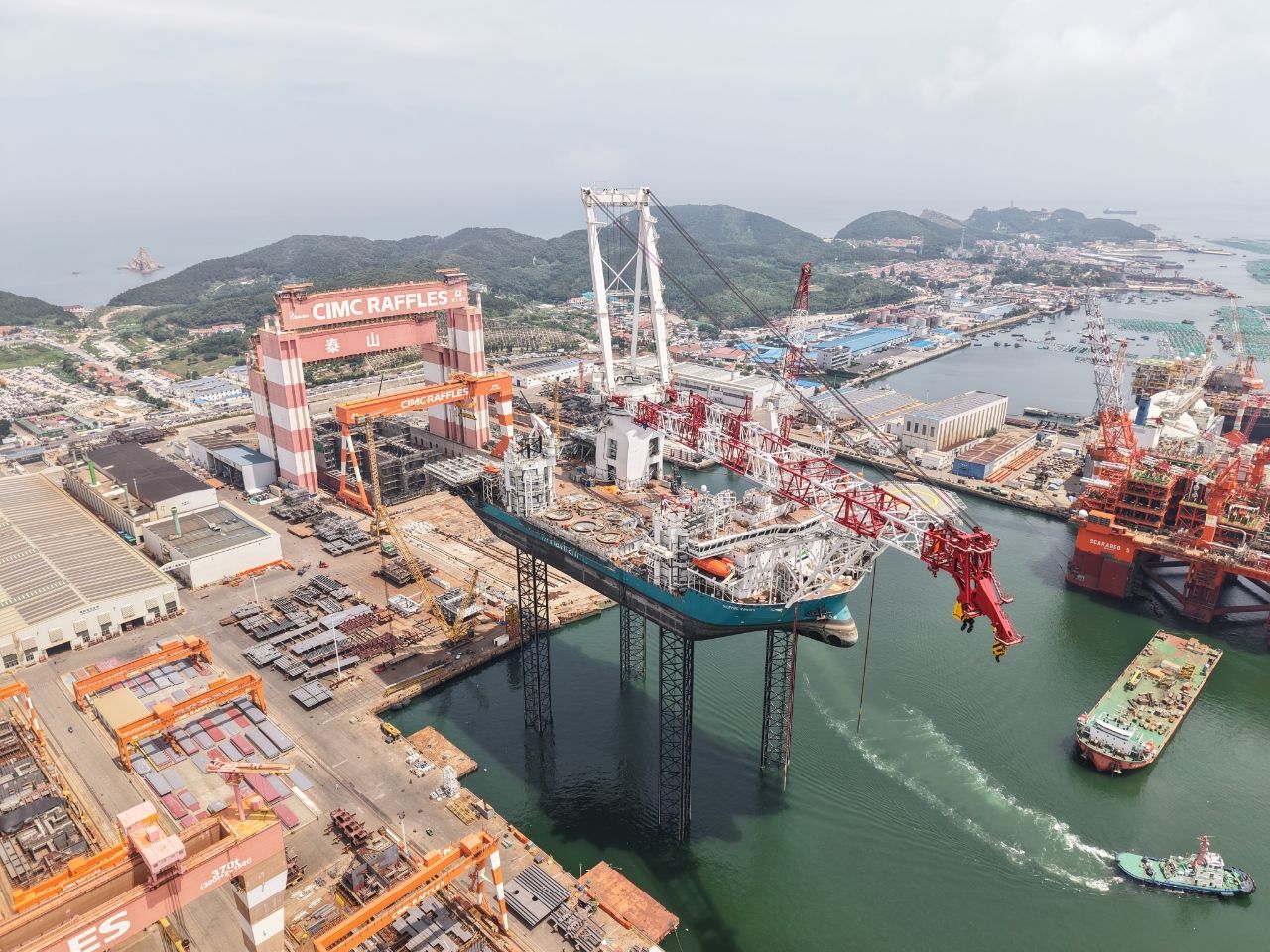 DEME's New WTIV Stretches 124-Metre-Long Legs Ahead of Delivery in Q4 ...