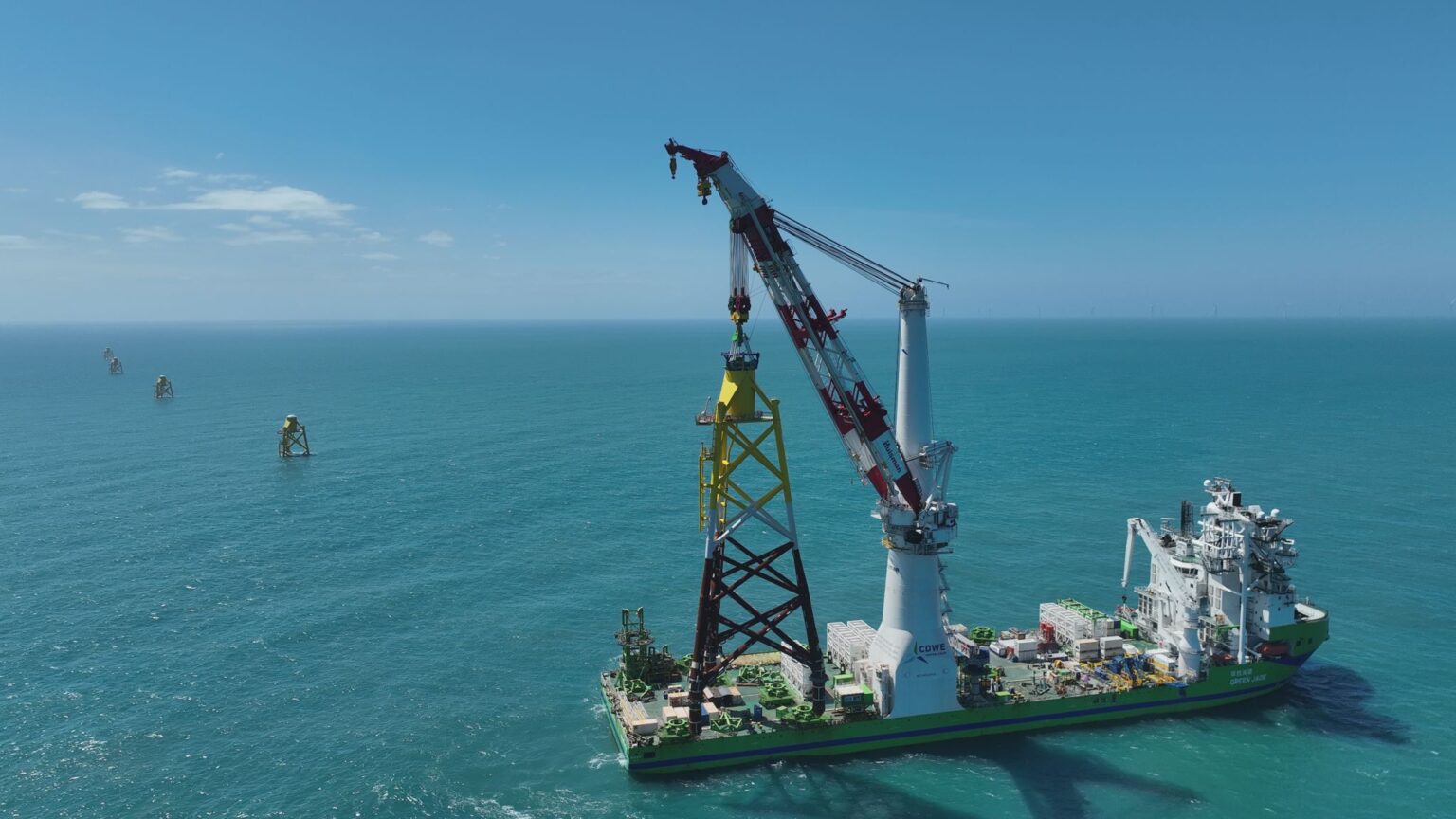 CDWE Installs All Jacket Foundations at Hai Long Wind Project Offshore ...