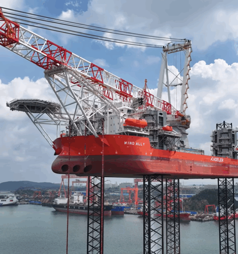 Cadeler Takes Delivery of First M-Class Vessel, Signs Contracts for Second Unit | Offshore Wind