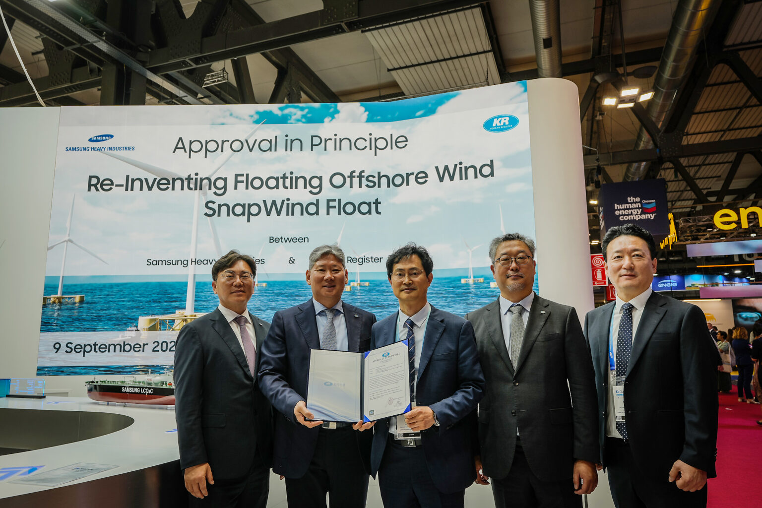Samsung Heavy Industries 15 MW Floating Wind Platform Gets KR Nod ...