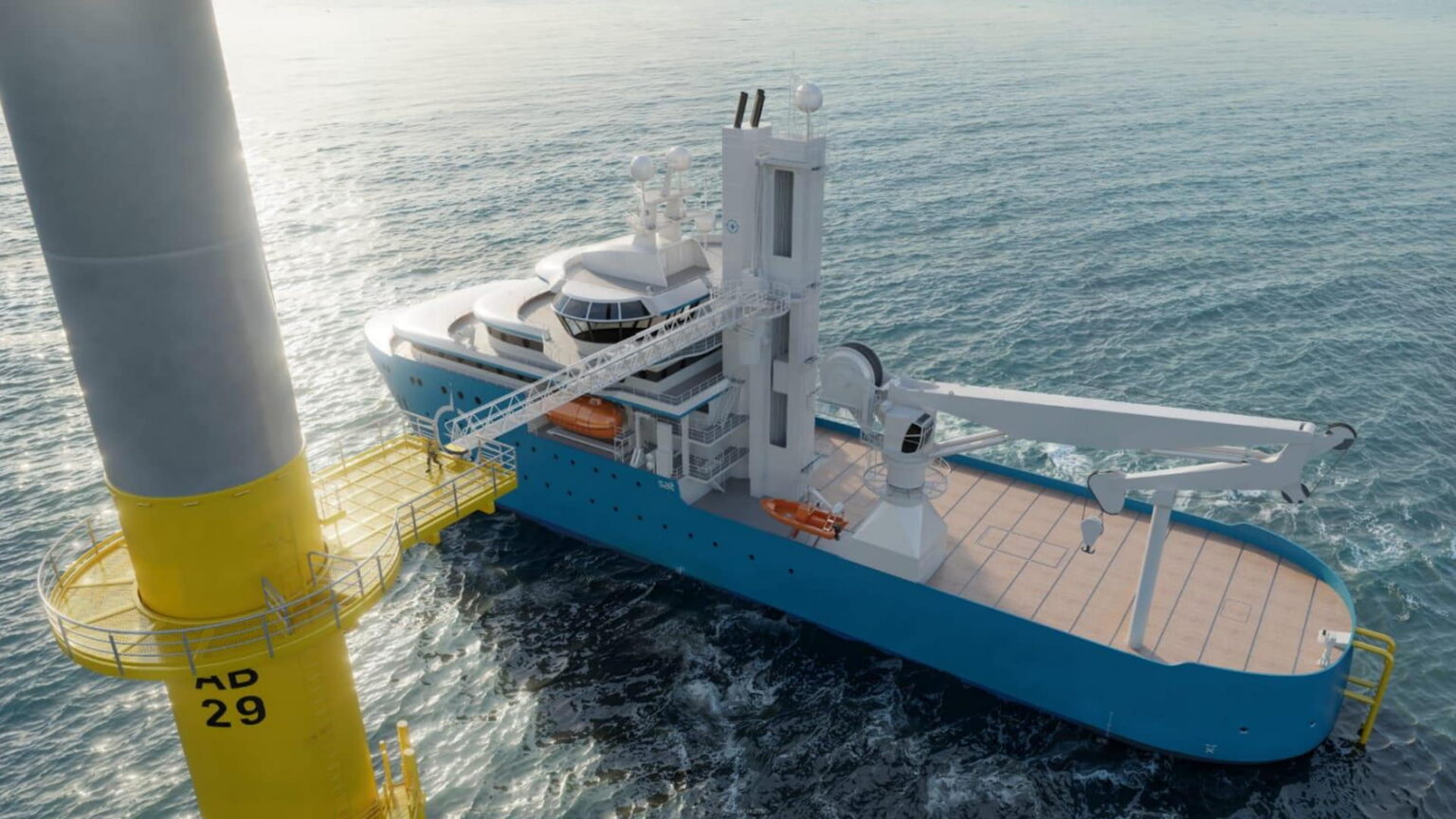 First Damen-Built Elevation Series CSOV for Windcat Completes Sea ...