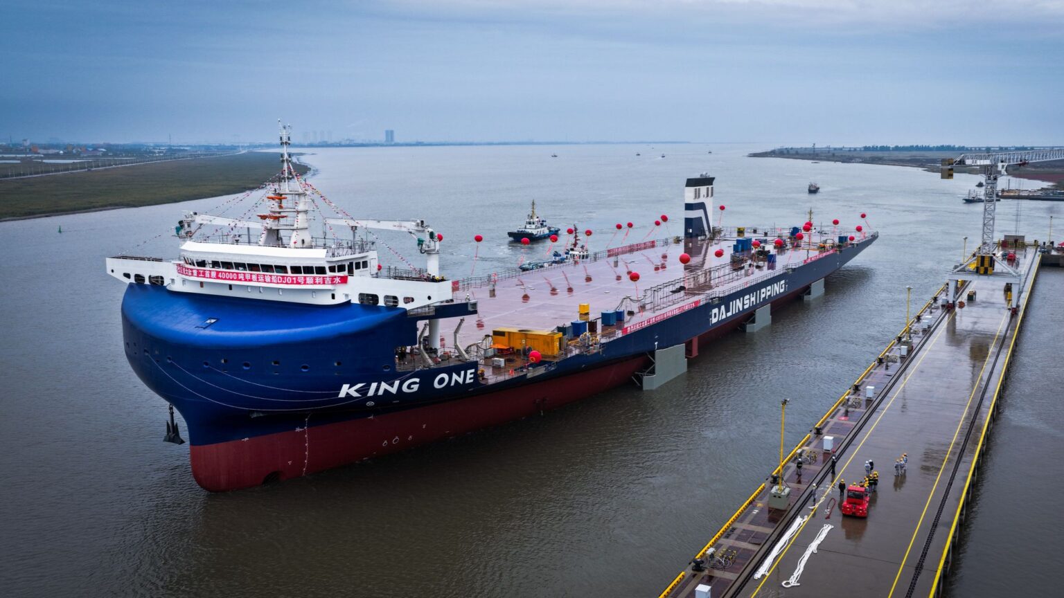 Chinese Company Launches Second Vessel Designed to Transport 25 MW Wind ...