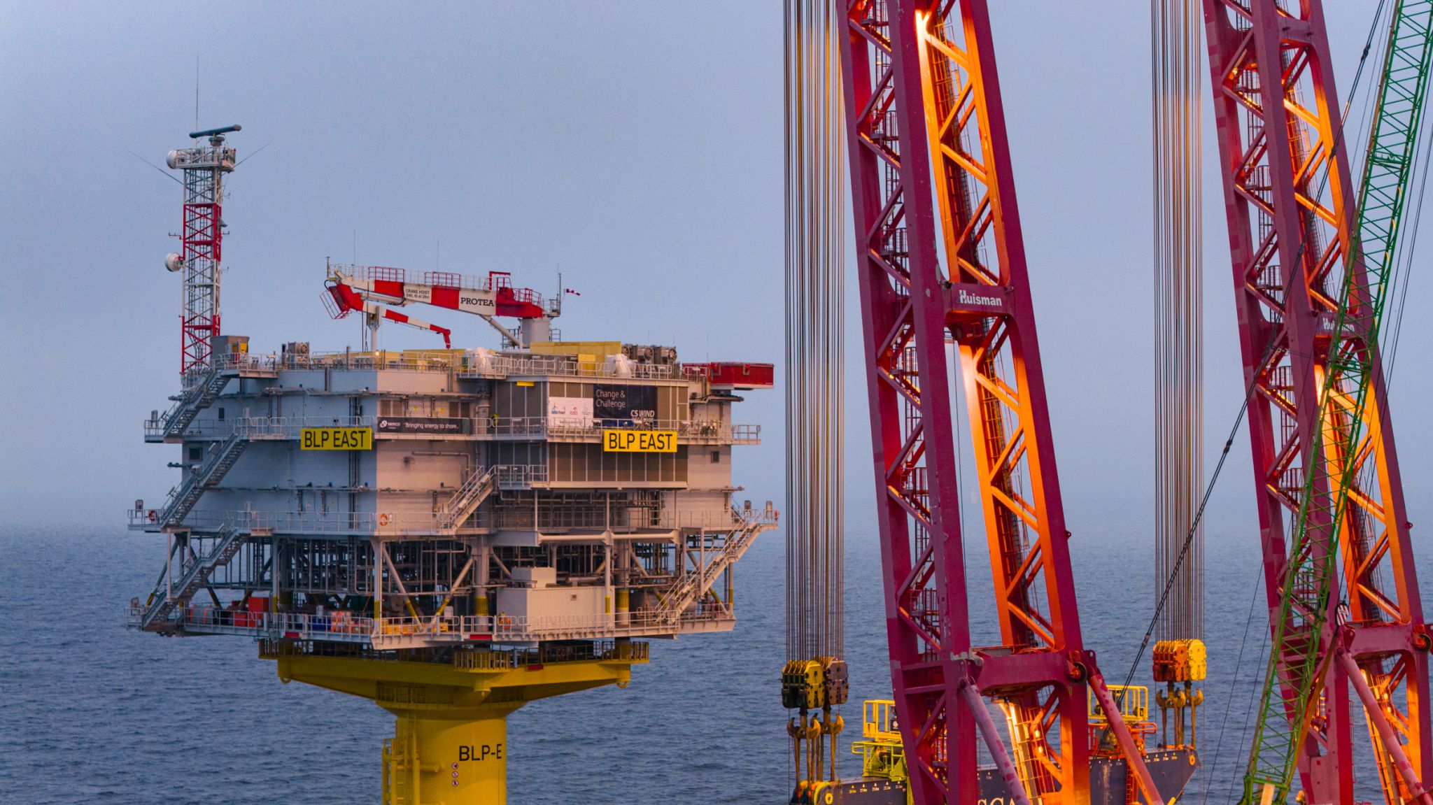 Offshore Substations Stand at 1.2 GW Baltic Power Offshore Wind Farm in ...
