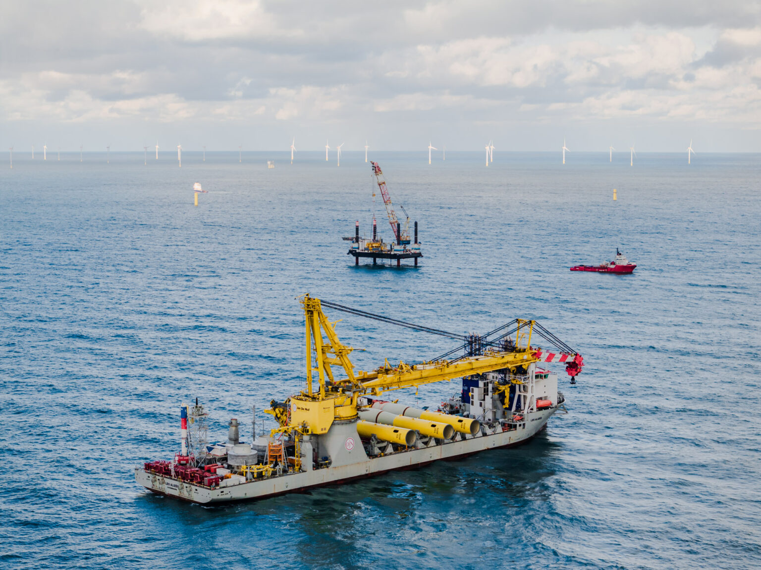 Havfram's First Wind Turbine Installation Vessel Hits the Water ...