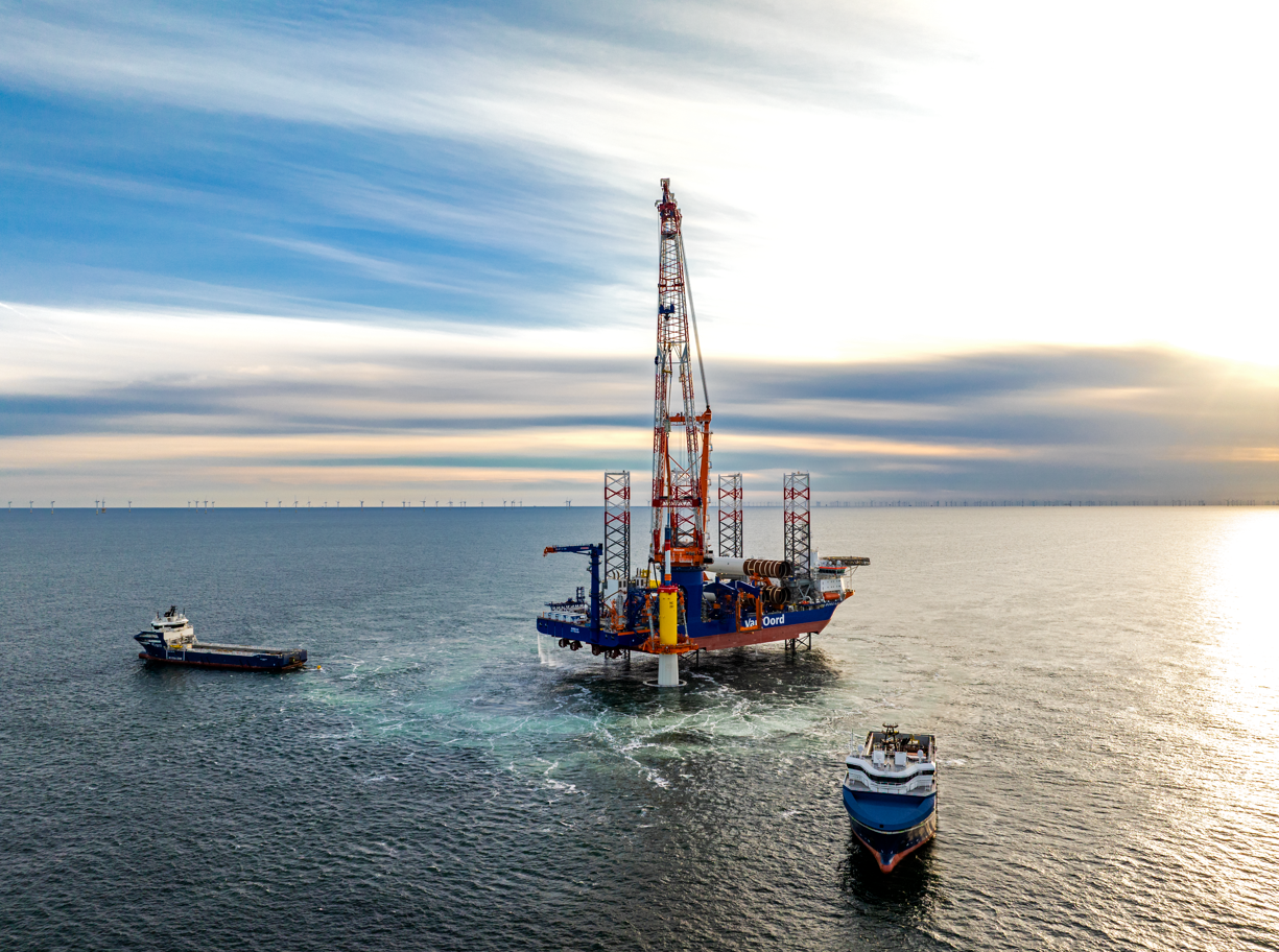 All Turbine Foundations In Place at 660 MW Nordseecluster A Offshore ...