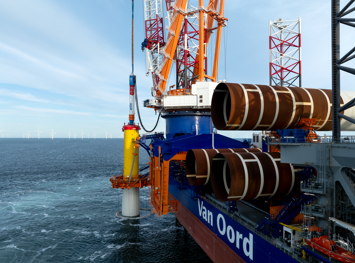 All Turbine Foundations In Place at 660 MW Nordseecluster A Offshore ...
