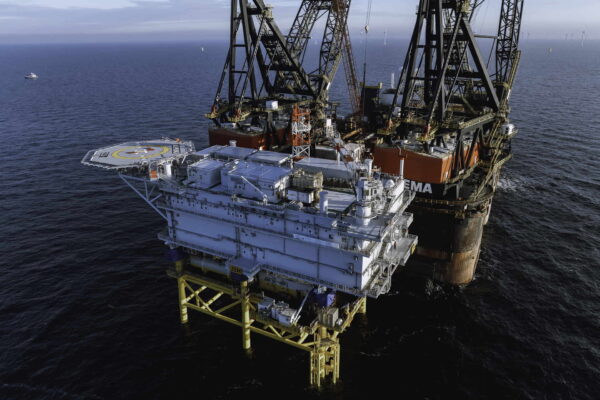 Grid Connection Platform for Windanker Offshore Wind Farm Installed in ...
