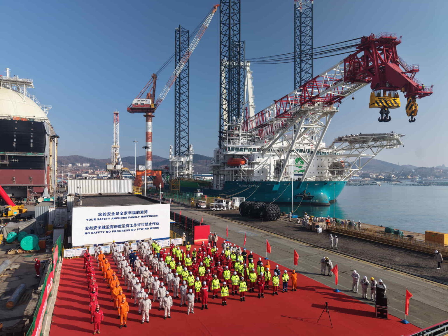 DEME Takes Delivery of Second New WTIV, Both Vessels to Start Offshore ...