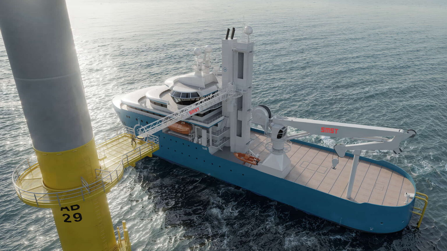 Deutsche Offshore Schifffahrt Starts Building First of Four C-CSOVs ...
