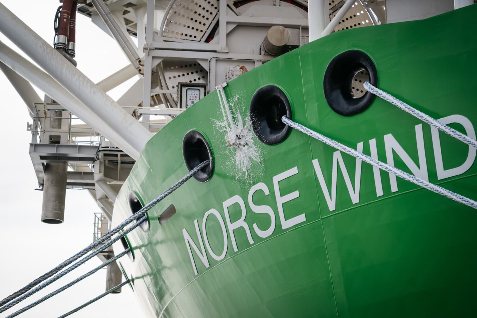 DEME's Next-Gen Offshore Wind Turbine Installation Vessel Officially ...