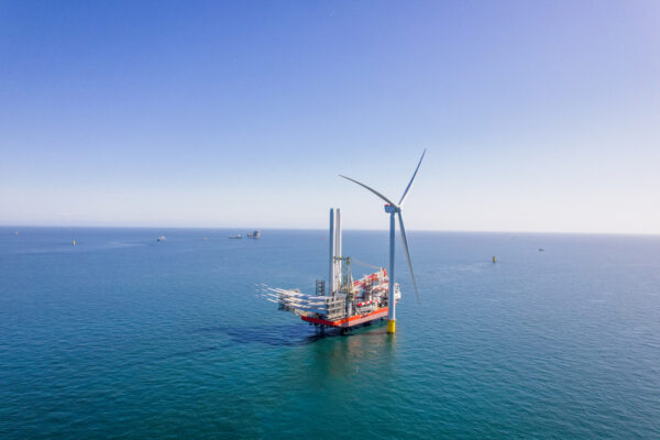 First Wind Turbine Up at East Anglia Three | Offshore Wind