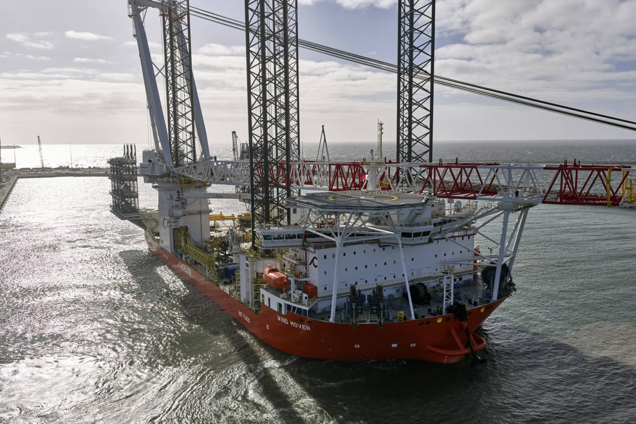 Cadeler's New M-Class Vessel Takes Over Turbine Installation in Poland ...