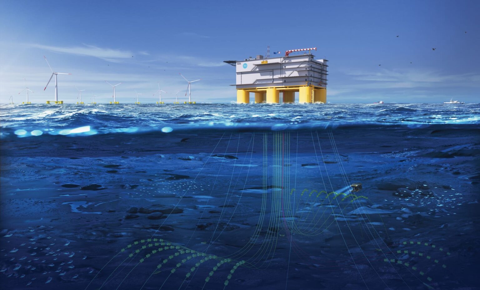 Heerema Installs Sofia Offshore Substation | Offshore Wind