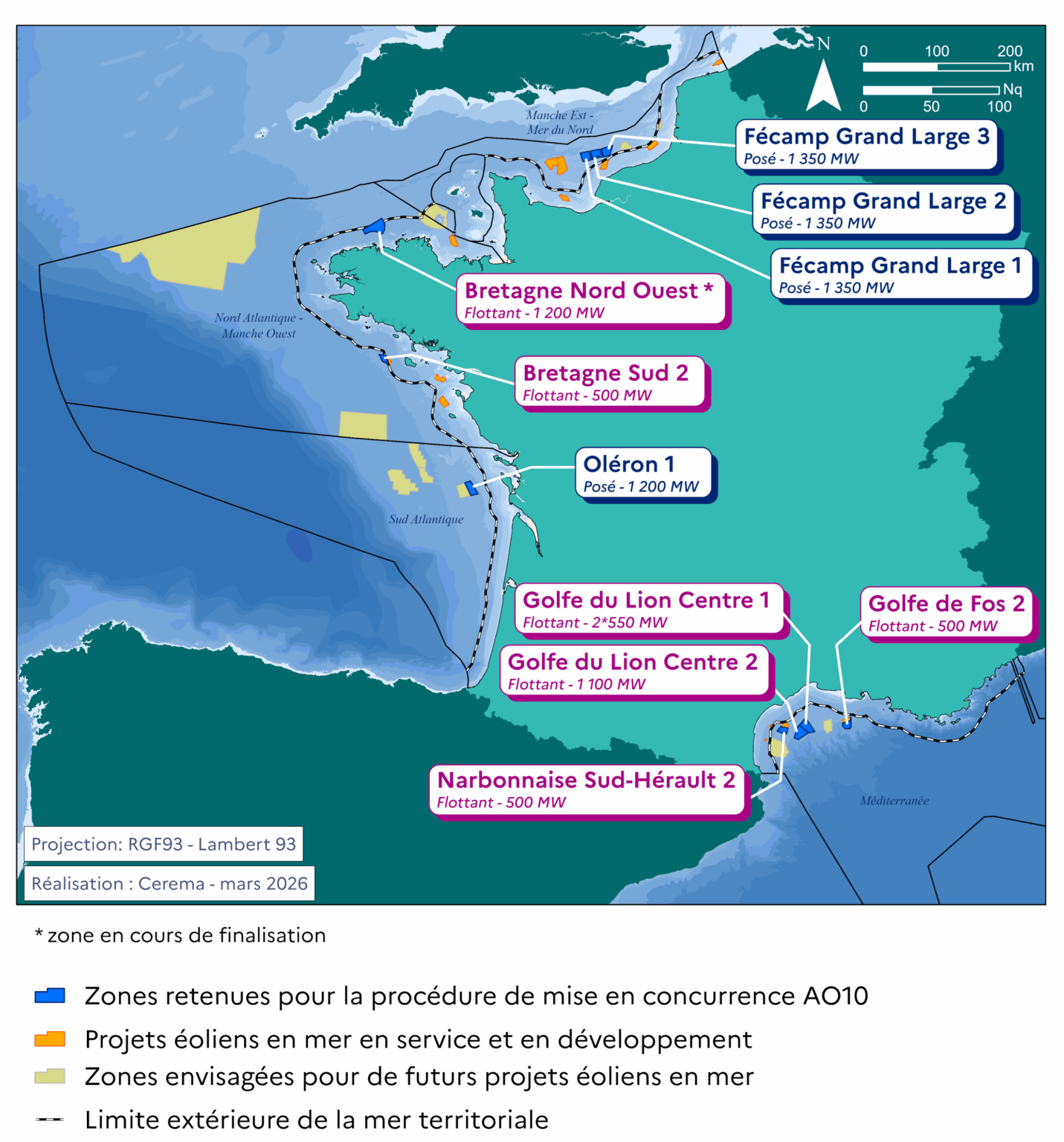 France Launches Massive Tender for Seven Floating, Four Fixed-Bottom ...