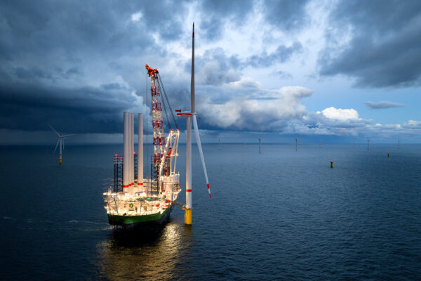 First Turbine Up at RWE’s Nordseecluster Offshore Wind Project ...